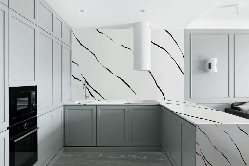 Quartz Calacatta Panda – Kore Quartz